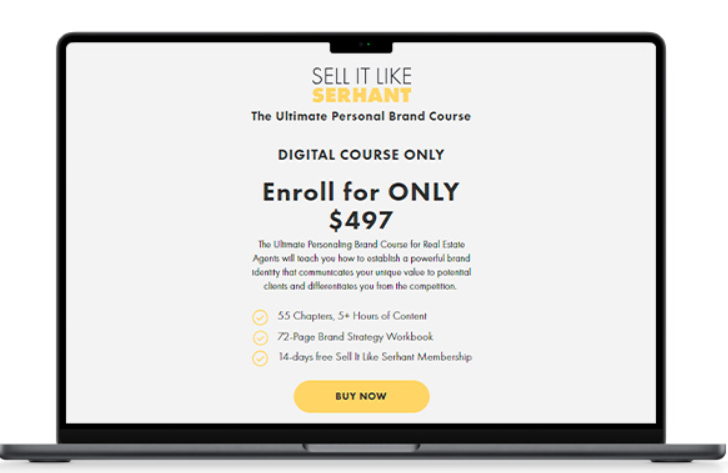 Ryan Serhant – The Ultimate Personal Brand Course (Premium) - audioz