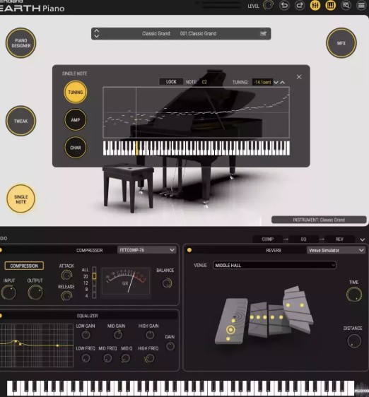 Roland Cloud EARTH Piano v1.0.1 (Premium) - audioz